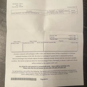 Christian Louboutin | Bags | Christian Louboutin Ruistote Calf Empire ...